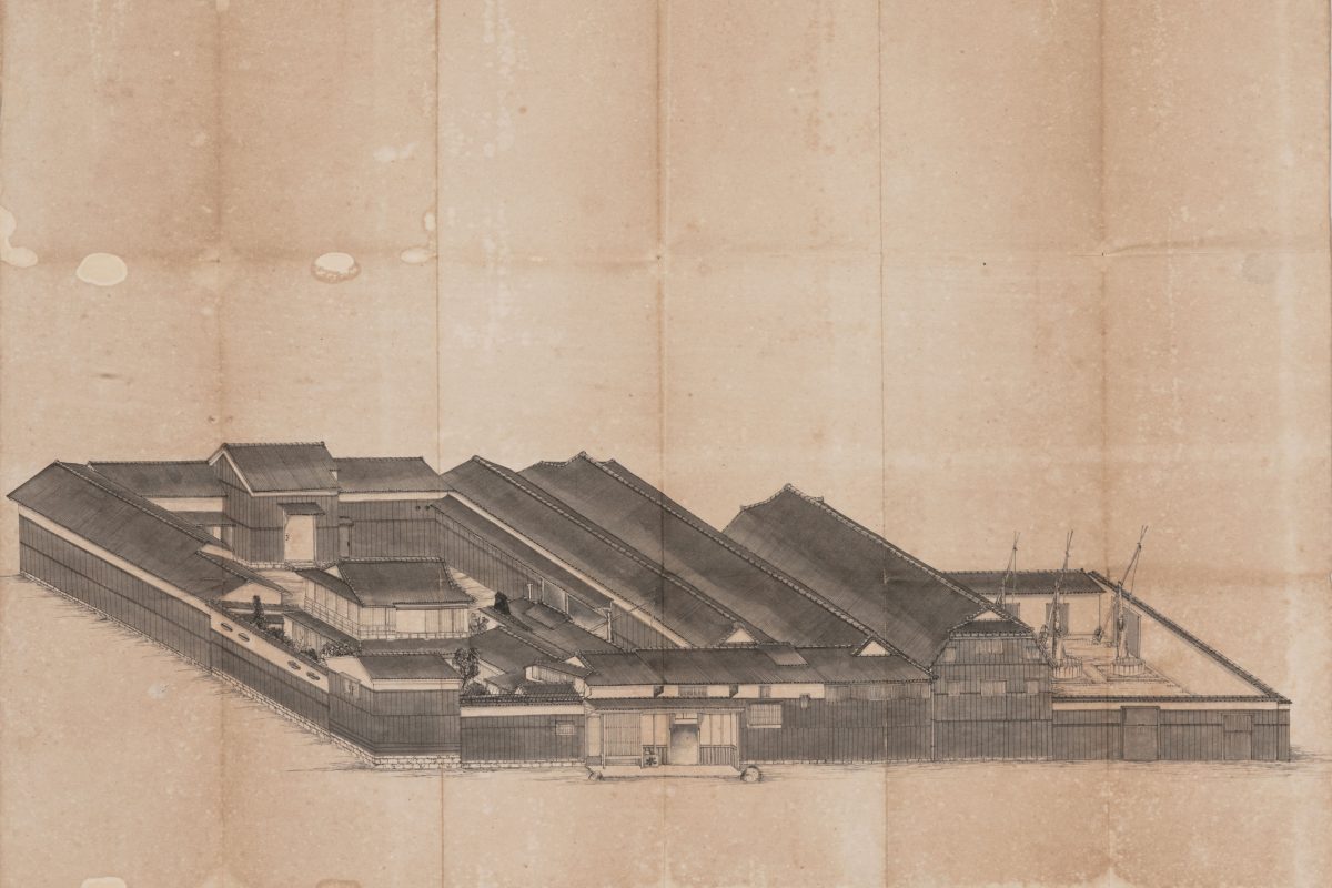 The Former Main Sake Brewery Building of Tatsuuma-Honke Brewing Built ...